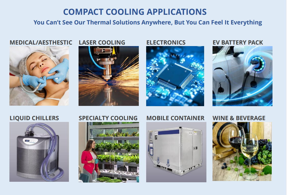 Small Inverter Chiller- Compact Cooling Systems for Thermal Management ...